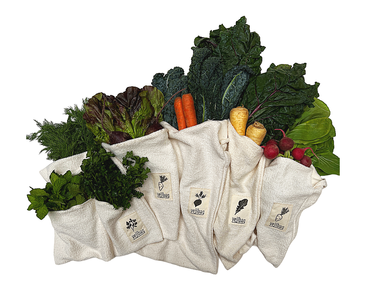 Starter Kit | 100% Cotton Plastic-Free Vegetable Storage Bags – Vejibag