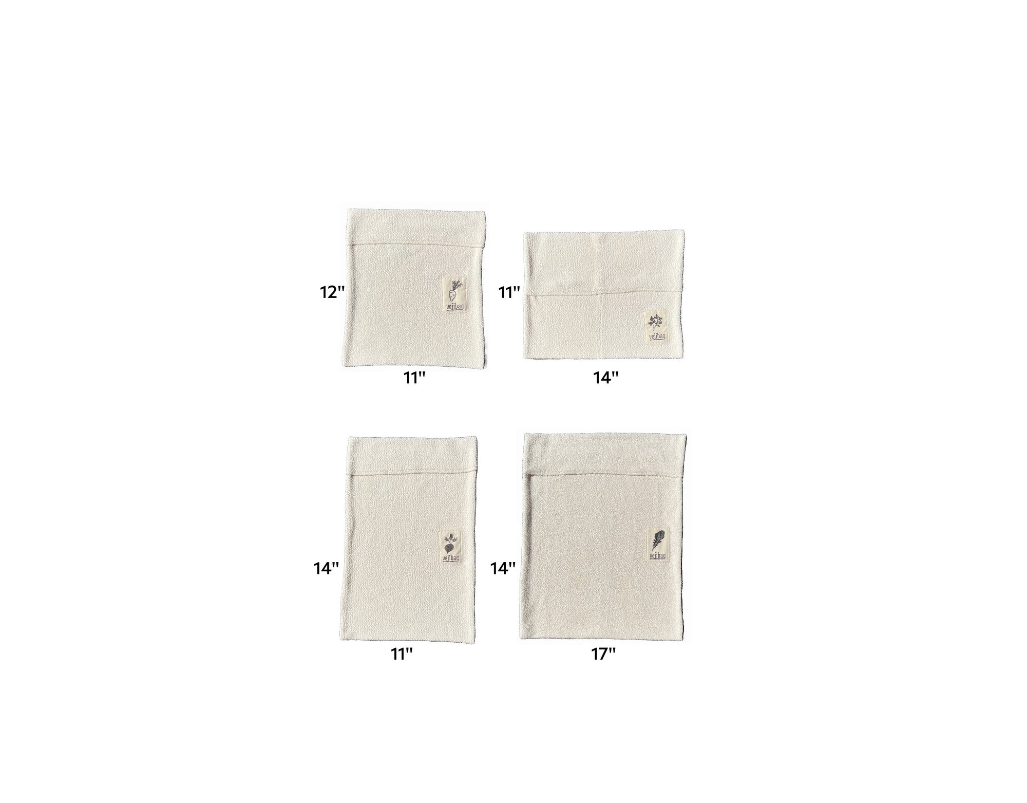 Variety Pack Plus | Sustainable Vegetable Storage Solutions – Vejibag